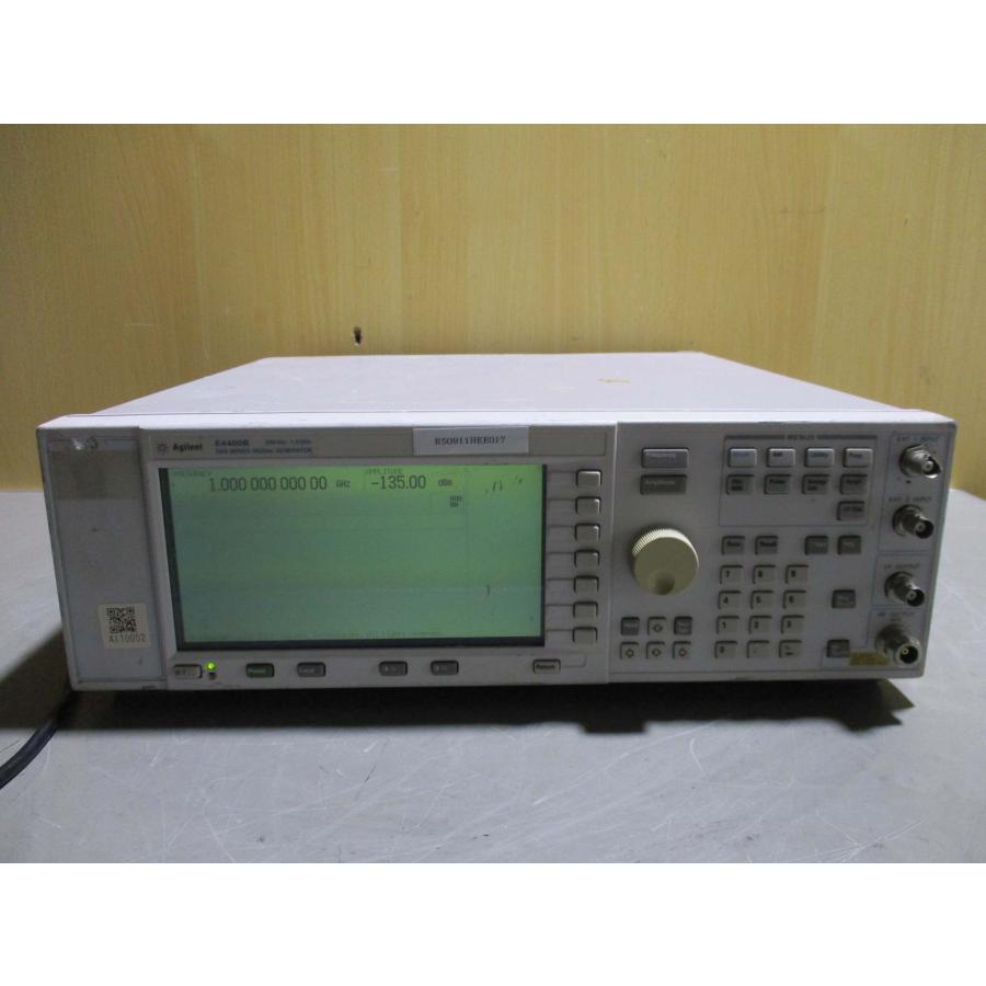 中古 AGILENT E4400B?ESG SERIES SIGNAL GENERATOR 250kHz-1.0GHz 通電OK ...