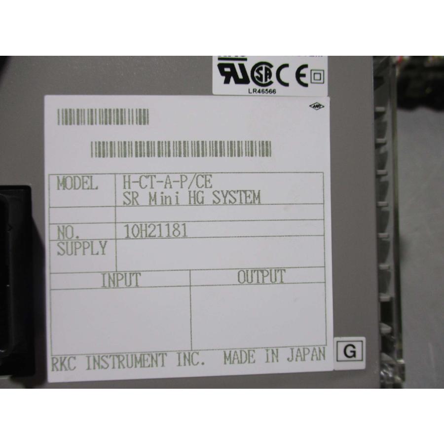 中古 RKC SR MINI HG SYSTEM H-PCP-B-14N-M*AC/H-TIO-B-FK09-V*NN*6/H-DO-D-D*2/H-CT-A-P/CE*2 ...