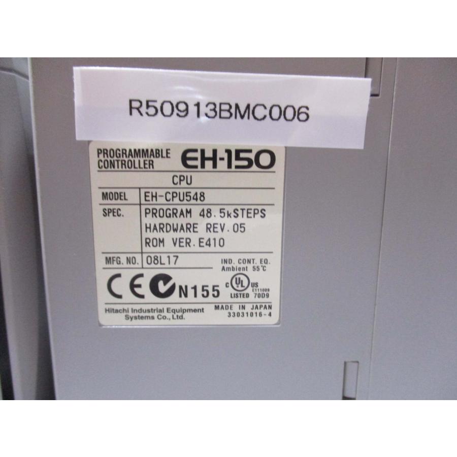 中古 HITACHI プログラマブルコントローラー EH-150 EH-CPU548 CPU 2個(R50913BMC006) : growdetrading Yahoo!ショップ - 通販 ...