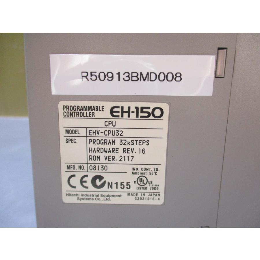 中古 HITACHI プログラマブルコントローラー EH-150 EHV-CPU32 CPU(R50913BMD008) : growdetrading Yahoo!ショップ - 通販 ...