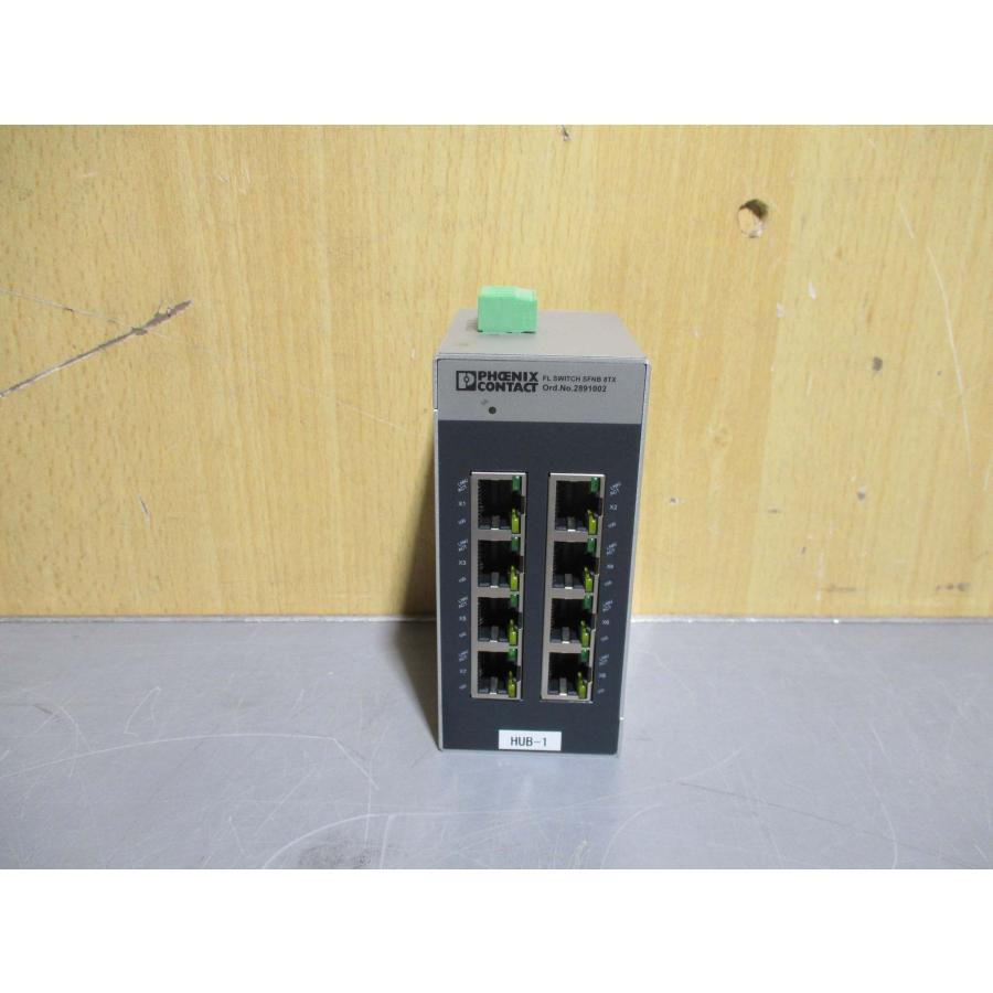 中古 PHOENIX CONTACT FL SWITCH SFNB 8TX 2891002 2個(R50913BXC032 ...