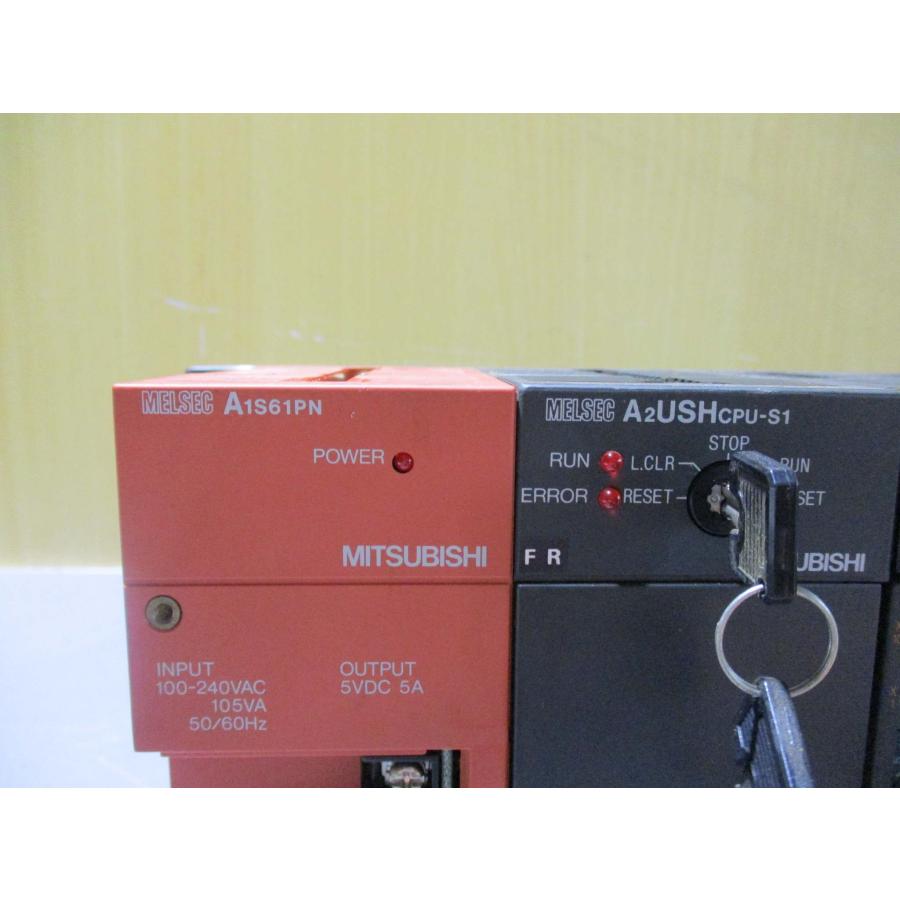 中古 MITSUBISHI A1S61PN A2USHCPU-S1 A1SJ71UC24-R4 A1SX42 A1SX41 A1S38B(R50914BJB008 ...