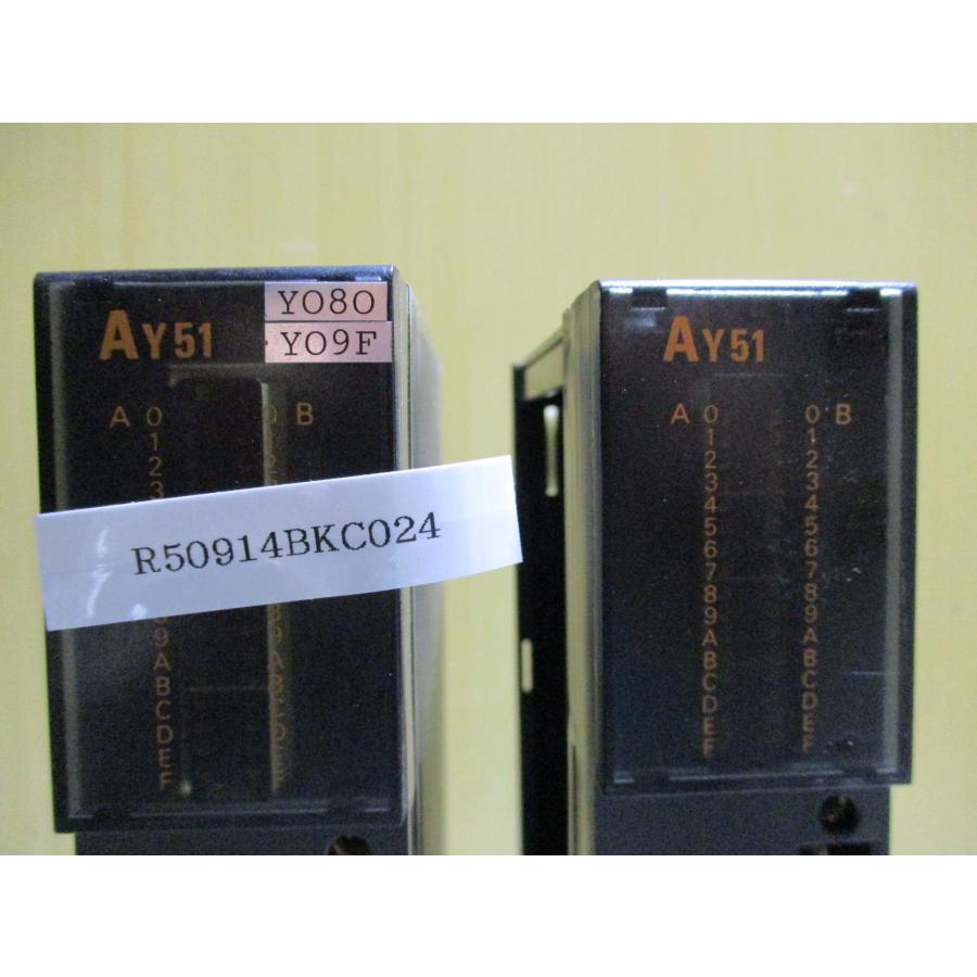 中古 MITSUBISHI AY51 出力ユニット 2個(R50914BKC024) : growdetrading Yahoo!ショップ - 通販 - Yahoo!ショッピング