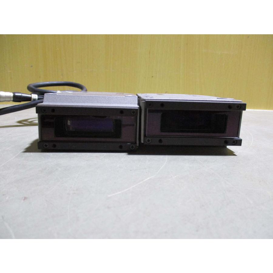 中古 KEYENCE HIGH-ACCURACY CCD MICROMETER LS-7000 デジタル寸法測定器/ センサヘッド LS ...
