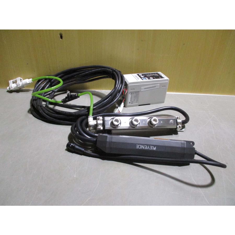 中古 KEYENCE SJ-M030/SJ-M300 イオナイザー 静電気除去装置(R50916ASF006) :R50916ASF006 ...