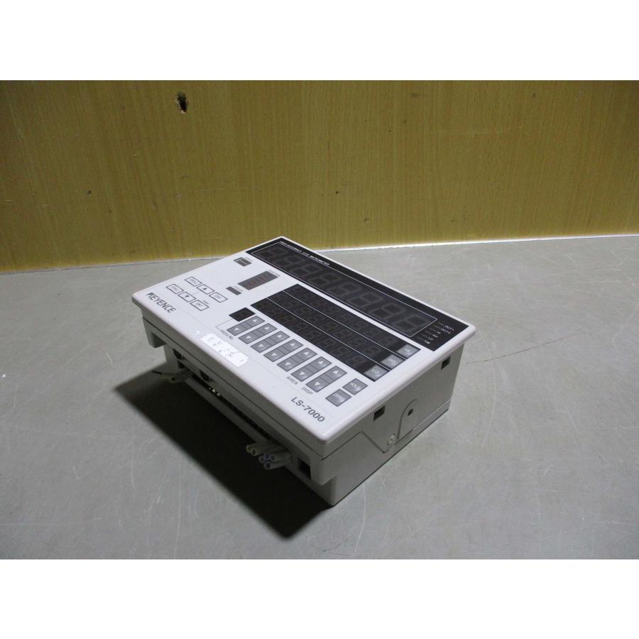 中古 KEYENCE HIGH-ACCURACY CCD MICROMETER LS-7000 高速・高精度デジタル寸法測定器 ...
