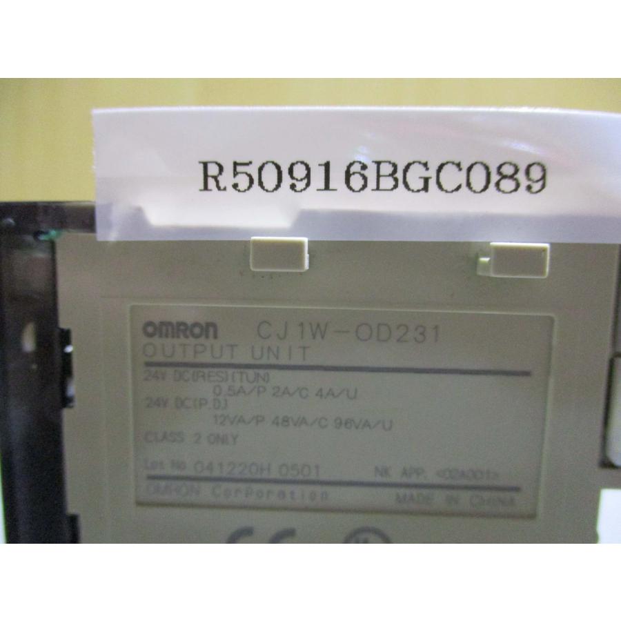 中古 OMRON OUTPUT UNIT CJ1W-OD231 出力ユニット 2個(R50916BGC089) : r50916bgc089 ...
