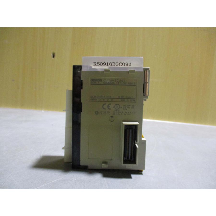 中古 OMRON SERIAL COMMUNICATION UNIT CJ1W-SCU41 シリアルコミュニケーションユニット ...