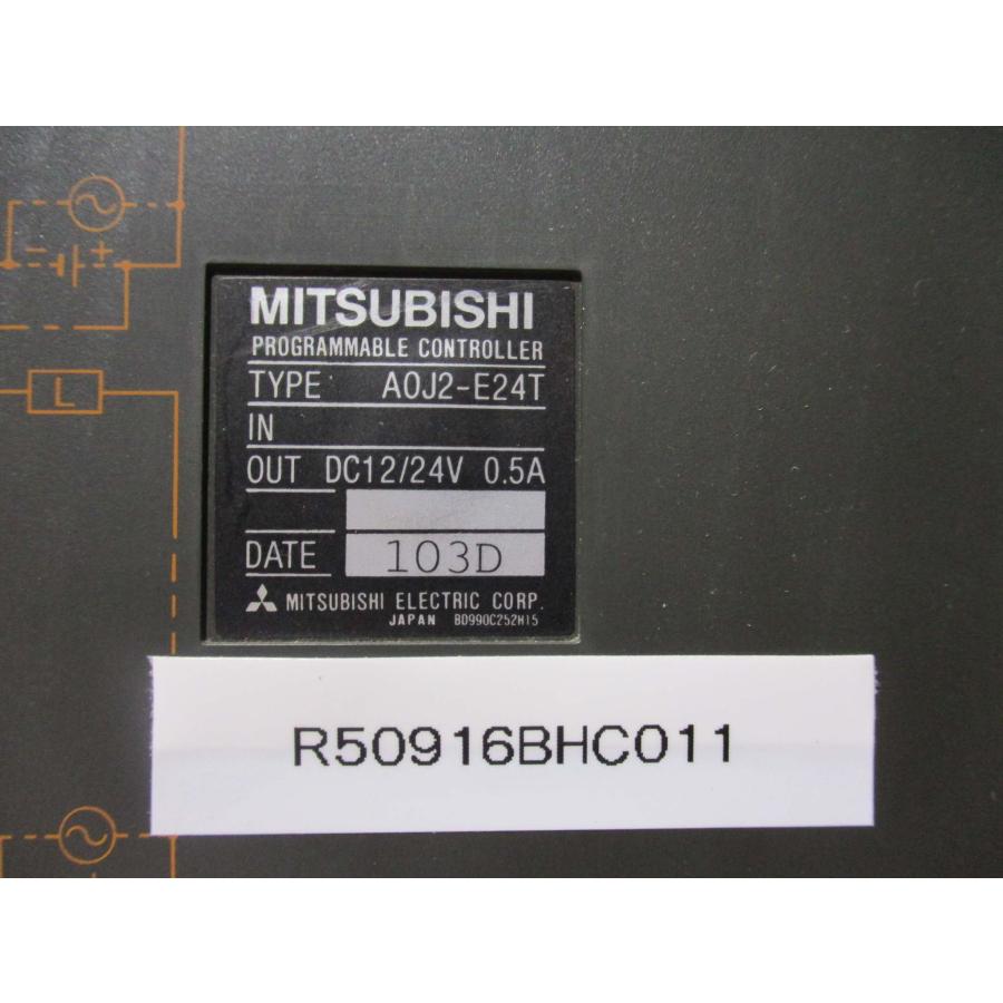 中古 MITSUBISHI PROGRAMMABLE CONTROLLER A0J2-E24T(R50916BHC011) : growdetrading Yahoo!ショップ - 通販 ...
