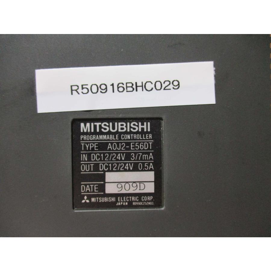中古 MITSUBISHI PROGRAMMABLE CONTROLLER A0J2-E56DT(R50916BHC029) : growdetrading Yahoo!ショップ - 通販 ...