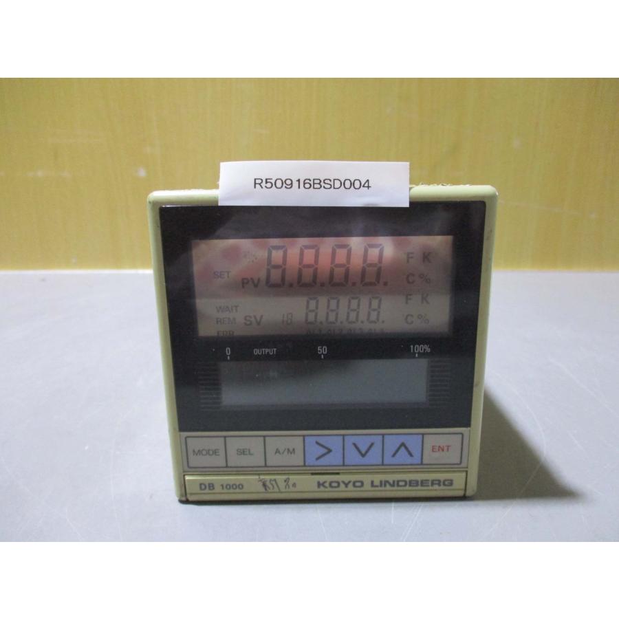 中古 KOYO LINDBERG DB1000 デジタル指示調節計(R50916BSD004) : growdetrading Yahoo ...