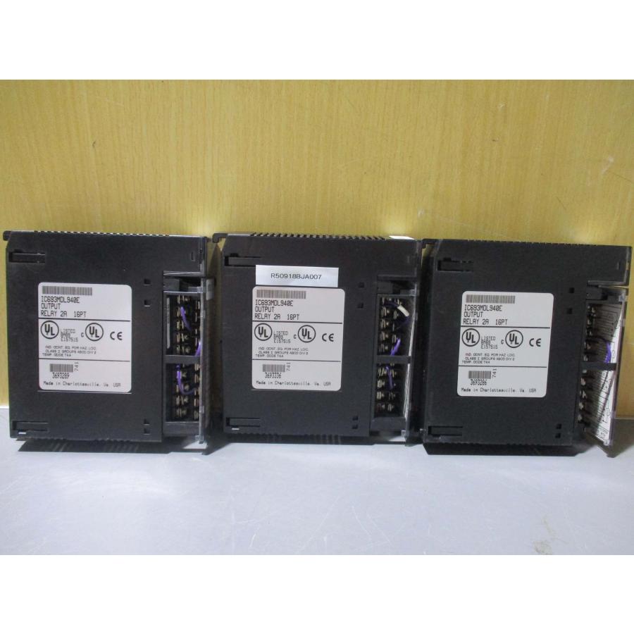 中古 GE FANUC IC693MDL940E OUTPUT MODULE 3個(R50918BJA007) : growdetrading Yahoo!ショップ - 通販 - Yahoo ...