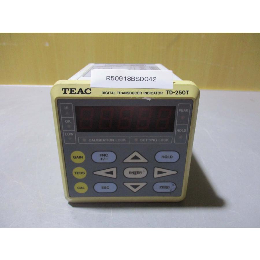 中古 TEAC DIGITAL TRANSDUCER INDICATOR TD-250T(R50918BSD042) : growdetrading Yahoo!ショップ - 通販 ...