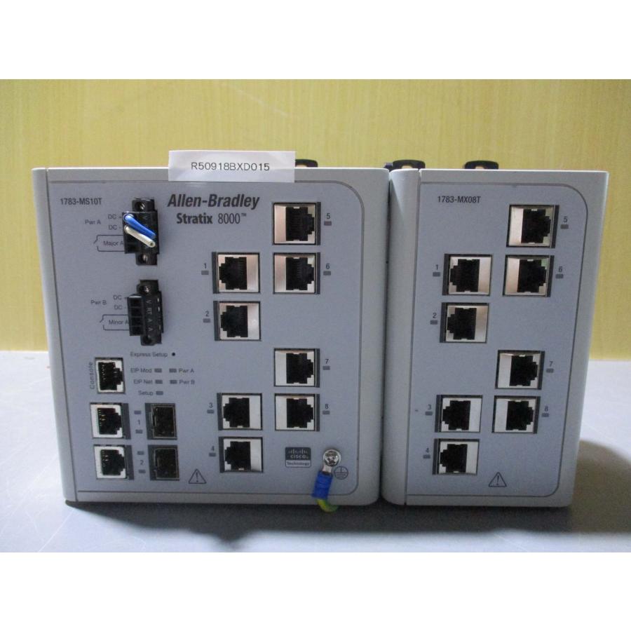 中古 Allen Bradley Stratix 8000 managed switch/1783-mx08T SERIES A PLC ...