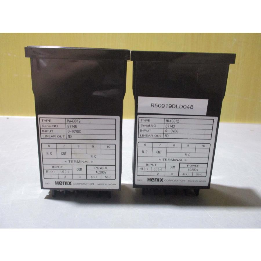 中古 HENIX HA43C12 CORPORATION 2個(R50919DLD048) : r50919dld048 ...