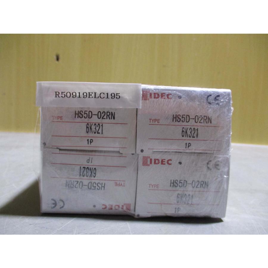 新古 IDEC HS5D-02RN 4個(R50919ELC195) : growdetrading Yahoo!ショップ - 通販 - Yahoo!ショッピング