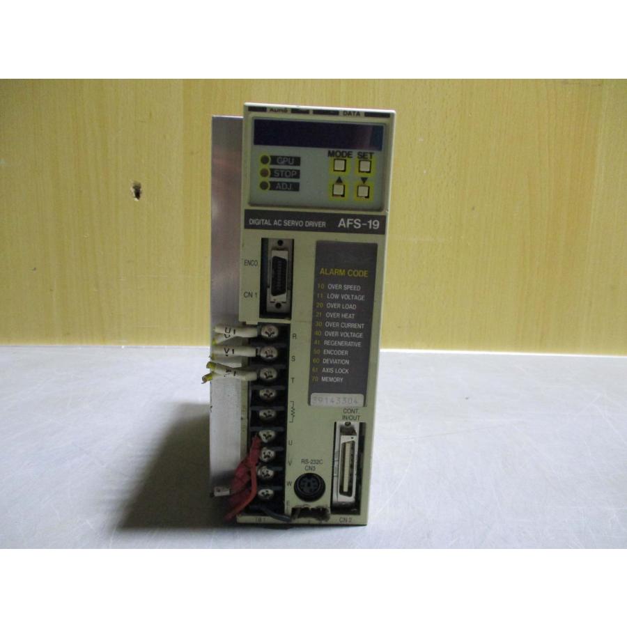 中古 WACO DIGITAL AC SERVO DRIVER AFS-19(R50920ECE015) :R50920ECE015 ...