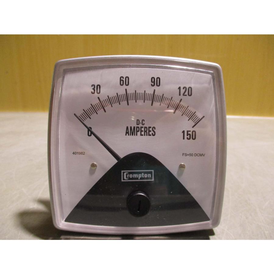 新古 RAM METER INC ERIEZ PN CRCOMPTON016 3.5 DC AMMETER(R50920FJB044 ...