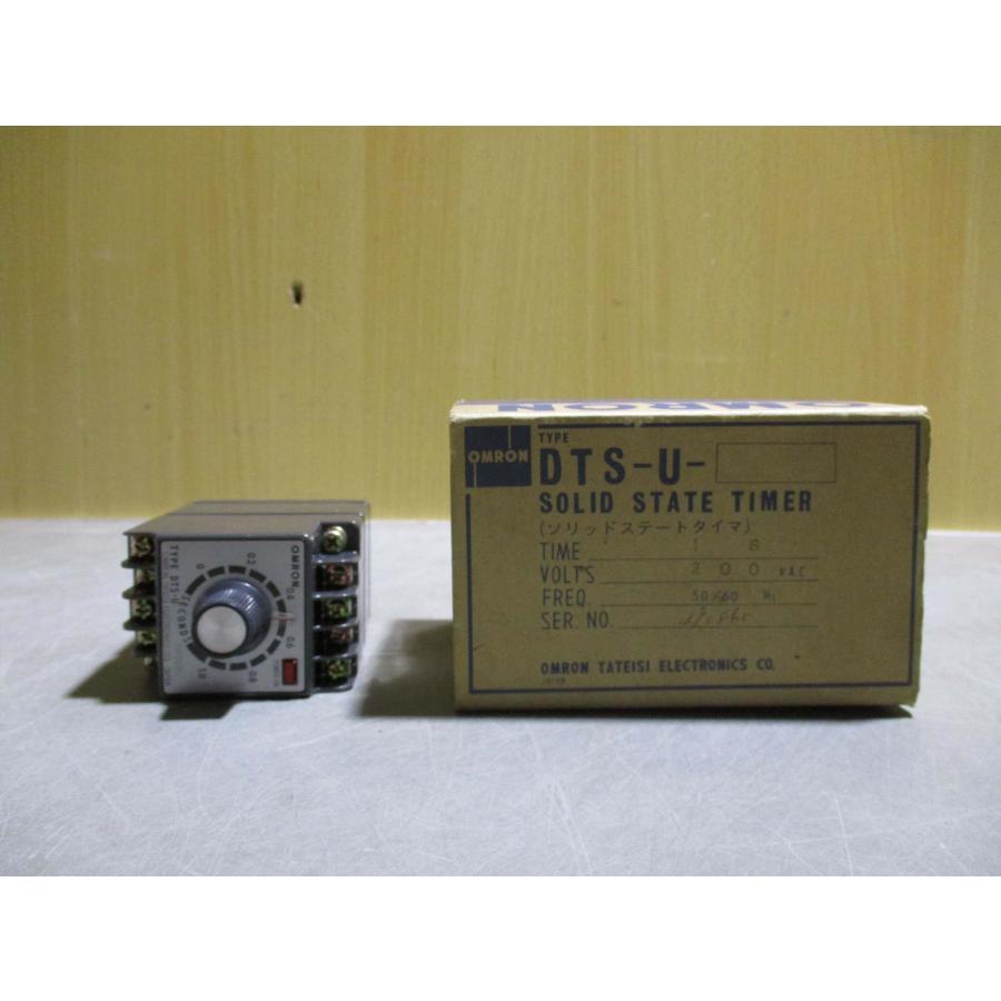 新古 OMRON SOLID STATE TIMER DTS-U ソリッドステートタイマ(R50920FJB050) : growdetrading Yahoo!ショップ - 通販 ...