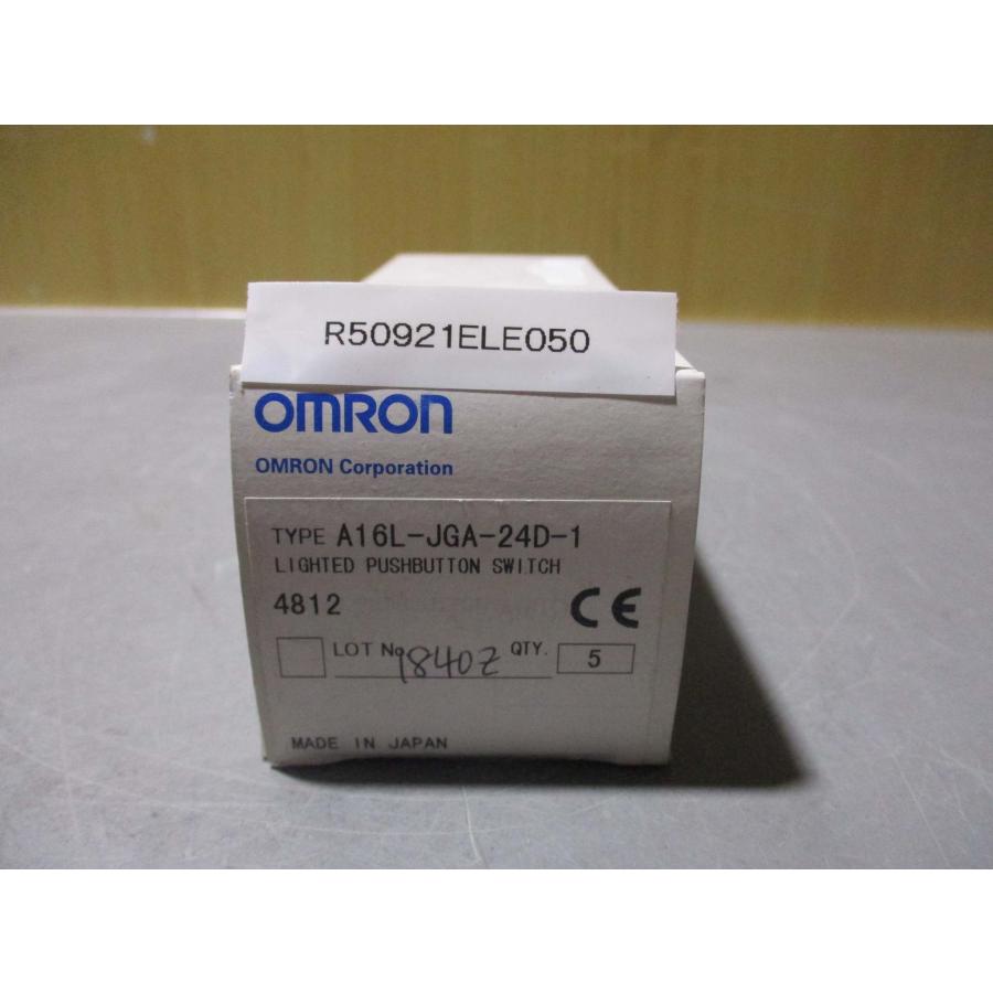 新古 OMRON A16L-JGA-24D-1 押ボタンスイッチ ＜5個入＞(R50921ELE050) : growdetrading Yahoo!ショップ - 通販 - Yahoo!ショッピング