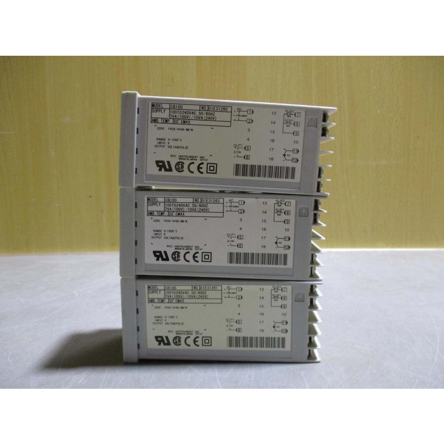 中古 RKC TEMPERATURE CONTROLLER CB100 温度調節器 3個 (R50922CDE038) : growdetrading Yahoo!ショップ - 通販 ...