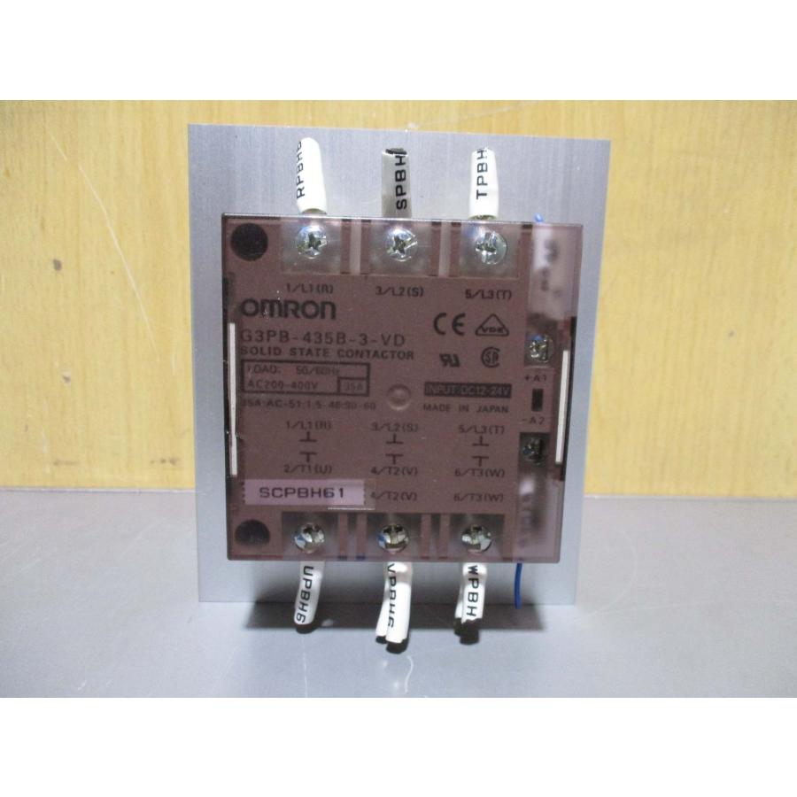 中古 OMRON G3PB-435B-3-VD Solid State Contactor 12-24VDC 4個 (R50922CFF001 ...