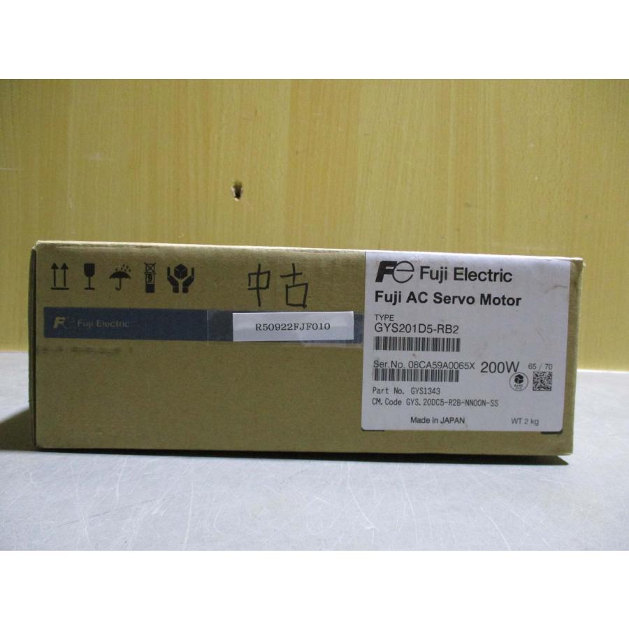 中古 FUJI GYS201DC1-CA サーボモーター (R50922FJF010) : r50922fjf010 : growdetrading Yahoo!ショップ - 通販 ...