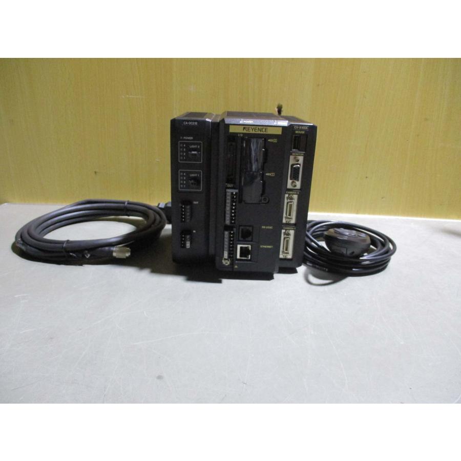 中古 KEYENCE CV-X100A/CA-DC21E/OP-84231 画像処理システムセット ＜通電OK＞(R50925AME003) : growdetrading Yahoo ...