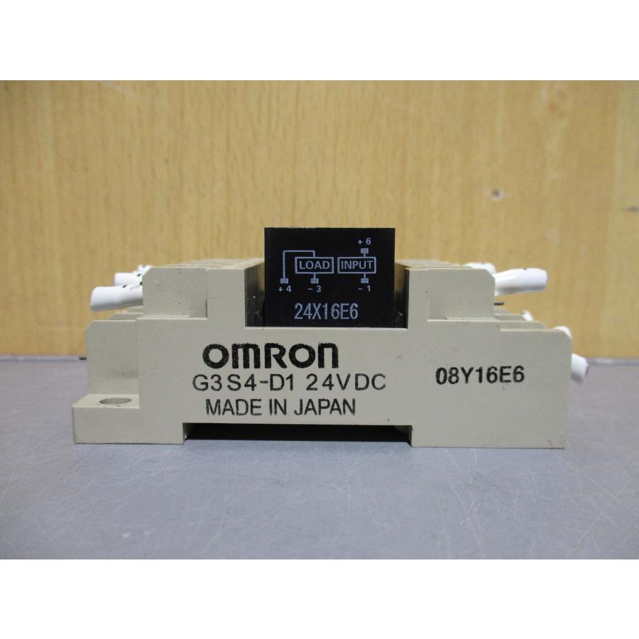 中古 OMRON G3 S4-D1 24 VDC /G3SD-Z01P-PD ターミナル ソリッドステート・リレー 3個 ＜送料別 ...