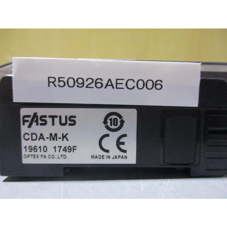 中古 OPTEX FASTUS CDA-M-K 変位センサアンプユニット CDAシリーズ :R50926AEC006 ...
