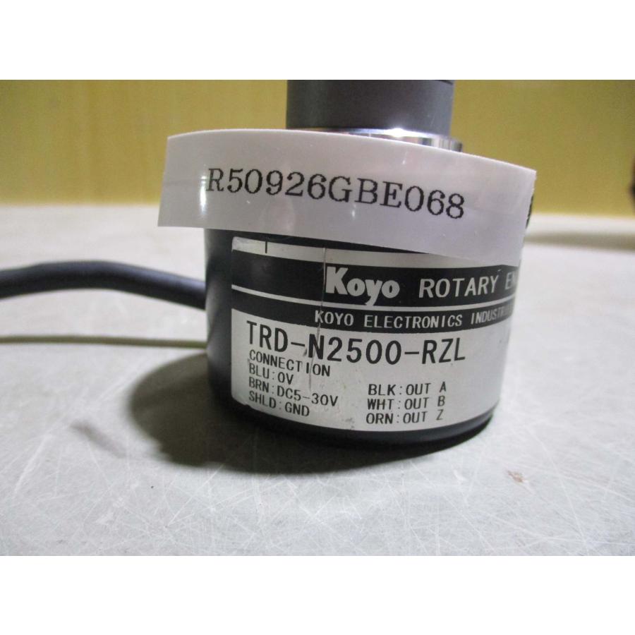 中古 KOYO ROTARY ENCODER TRD-N2500-RZL ロータリーエンコーダ(R50926GBE068 ...