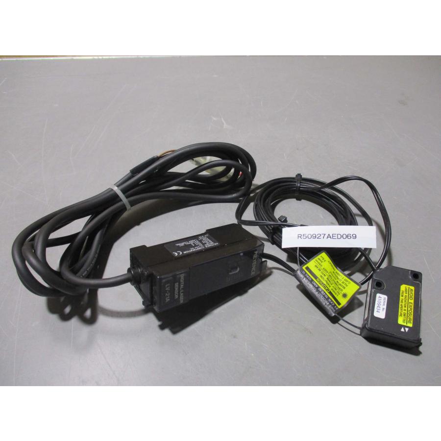 中古 KEYENCE DIGITAL LASER SENSOR LV-21A/LV-H62 (R50927AED069) : growdetrading Yahoo!ショップ - 通販 ...