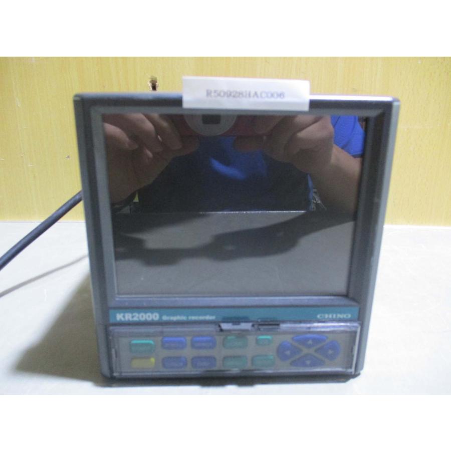 中古 CHINO KR2000シリーズ グラフィックレコーダ KR2120-N0A K2102B174 ＜通電OK＞(R50928HAC006) : growdetrading Yahoo ...