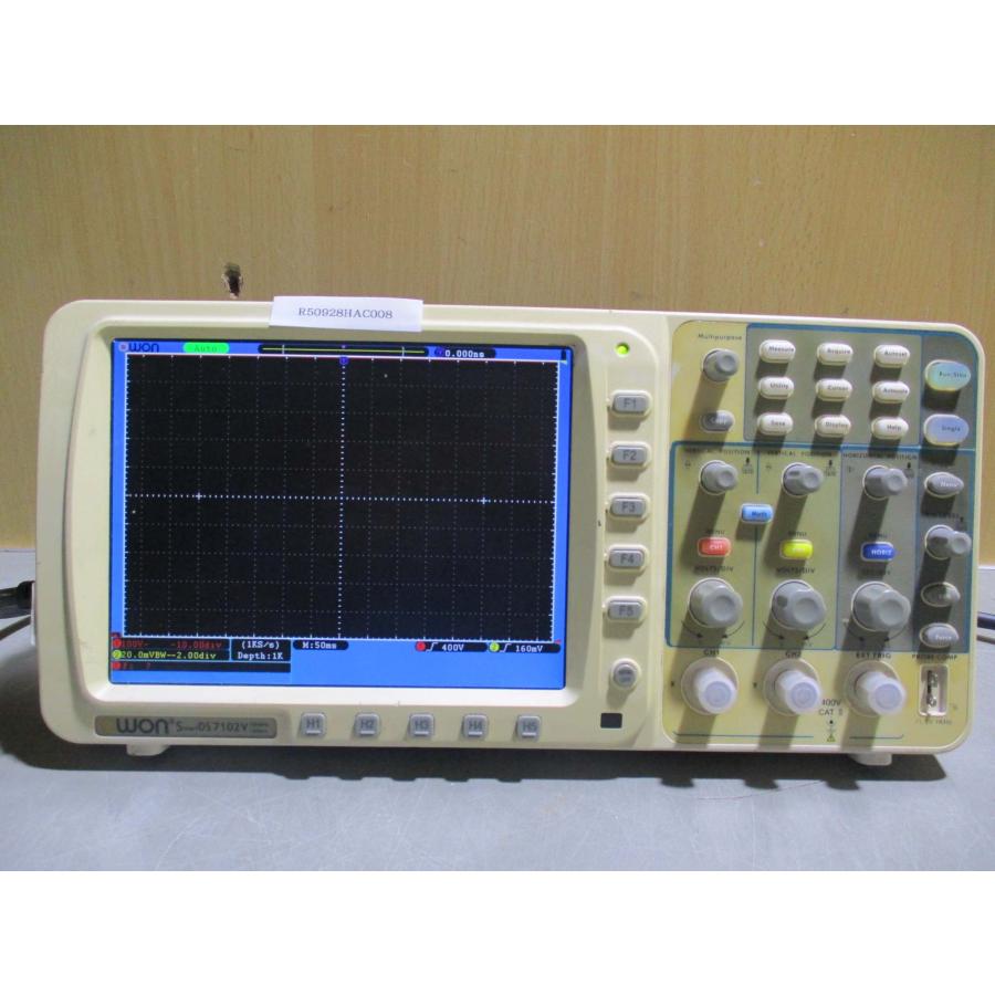 中古 Owon Metroq SDS7102V Oscilloscope 100MHz ＜通電OK＞(R50928HAC008 ...