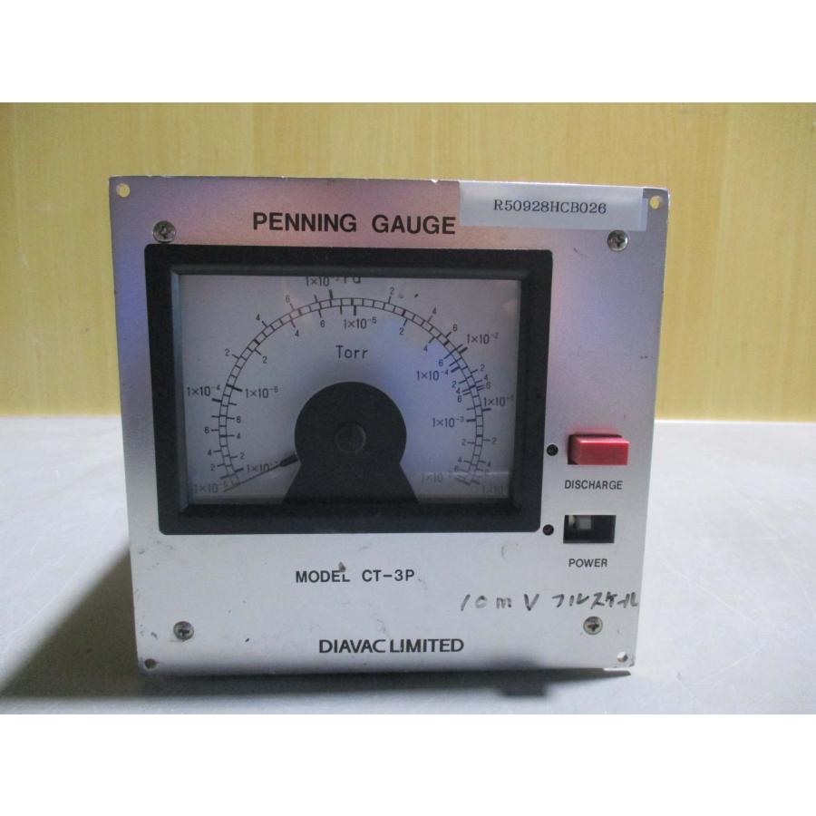 中古 DIAVACLMITED PENNING GAUGE CT-3P ペニング真空計(R50928HCB026) : growdetrading Yahoo!ショップ - 通販 ...