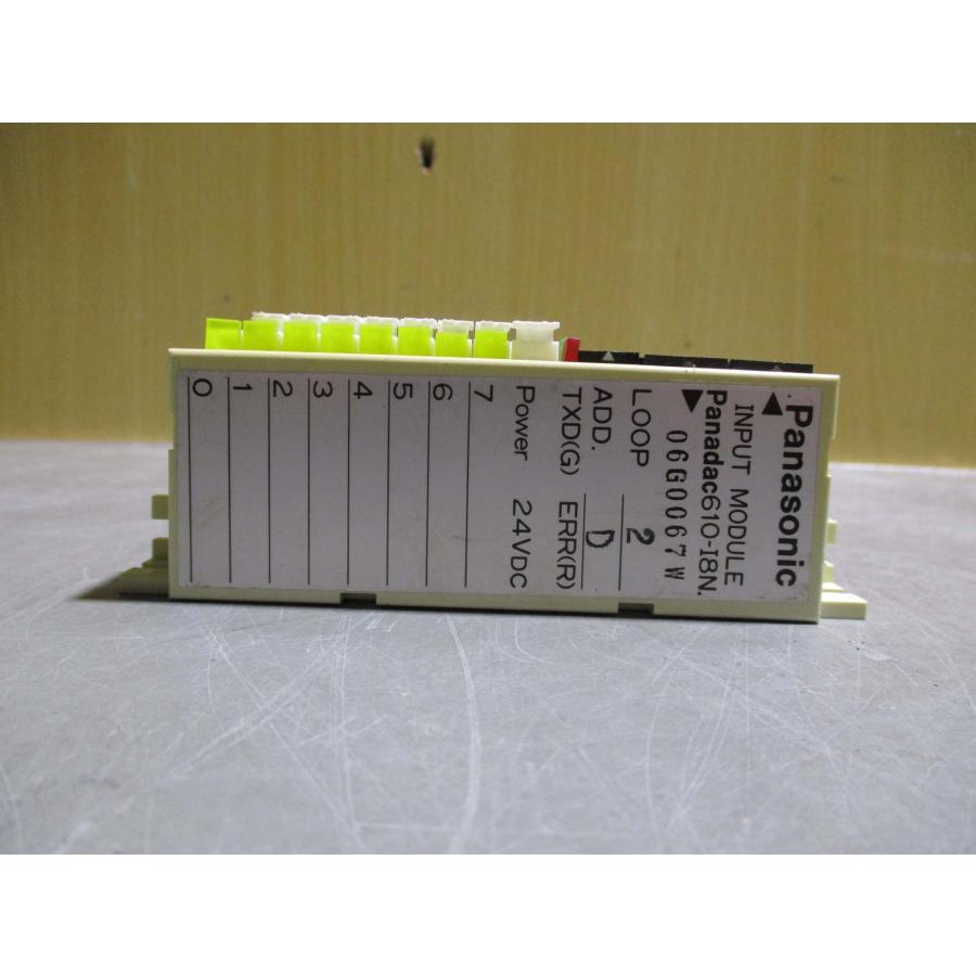 中古 PANASONIC INPUT MODULE PANADAC610-I8N 5個(R51002BEC045 ...