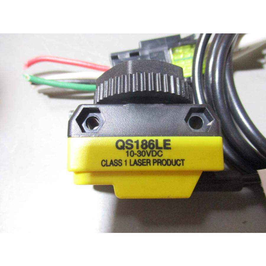 中古 BANNER QS186LE 10-30VDC 光電センサ レーザー発光器 2個 (R51003ATB095 ...