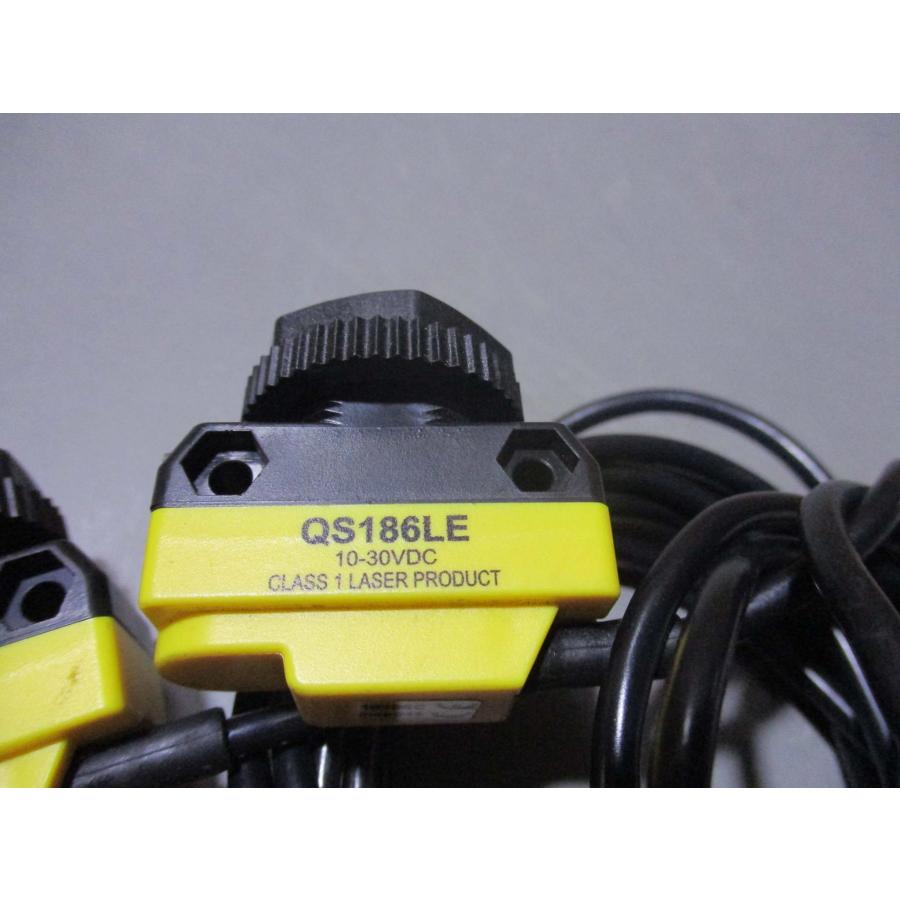 中古 BANNER QS186LE 10-30VDC 光電センサ レーザー発光器 2個 (R51003ATB096 ...