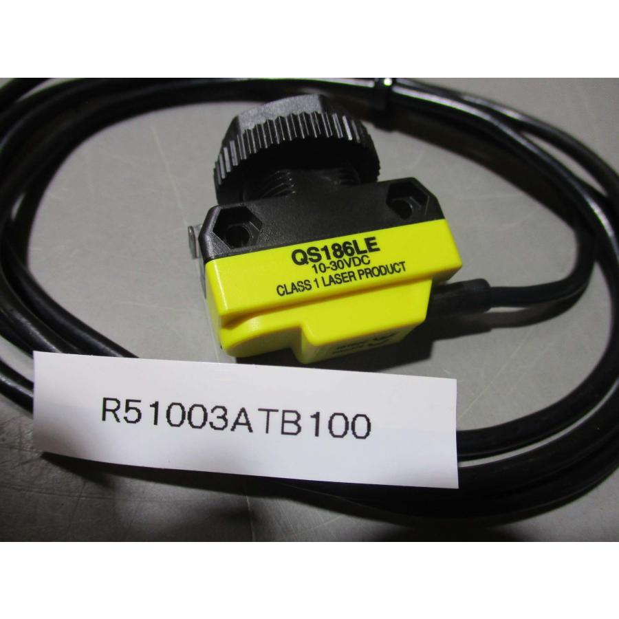 中古 BANNER QS186LE 10-30VDC 光電センサ レーザー発光器 2個 (R51003ATB100 ...