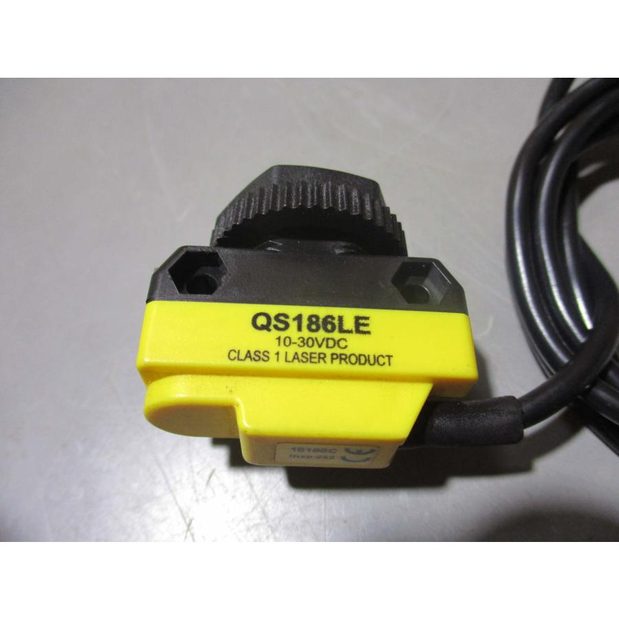 中古 BANNER QS186LE 10-30VDC 光電センサ レーザー発光器 2個 (R51003ATB102 ...