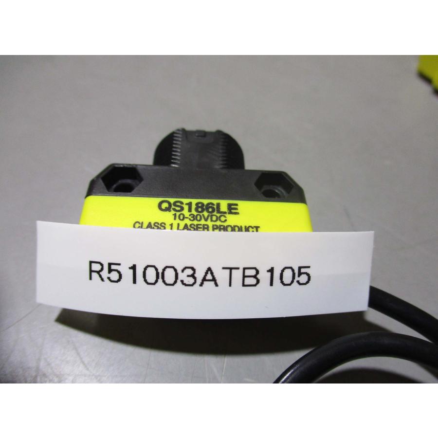 中古 BANNER QS186LE 10-30VDC 光電センサ レーザー発光器 2個 (R51003ATB105 ...