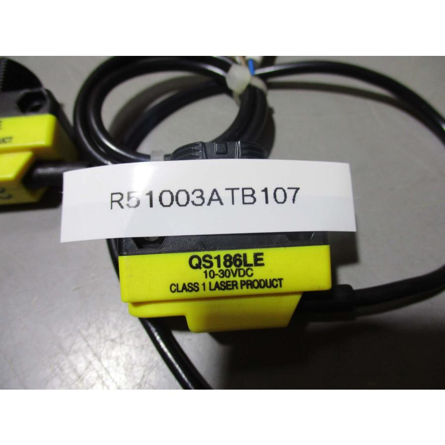 中古 BANNER QS186LE 10-30VDC 光電センサ レーザー発光器 2個 (R51003ATB107 ...