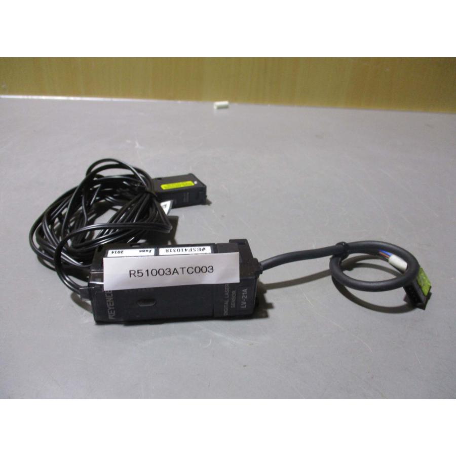中古 KEYENCE DIGITAL LASER SENSOR LV-21A/LV-H62 (R51003ATC003) : r51003atc003 : growdetrading ...