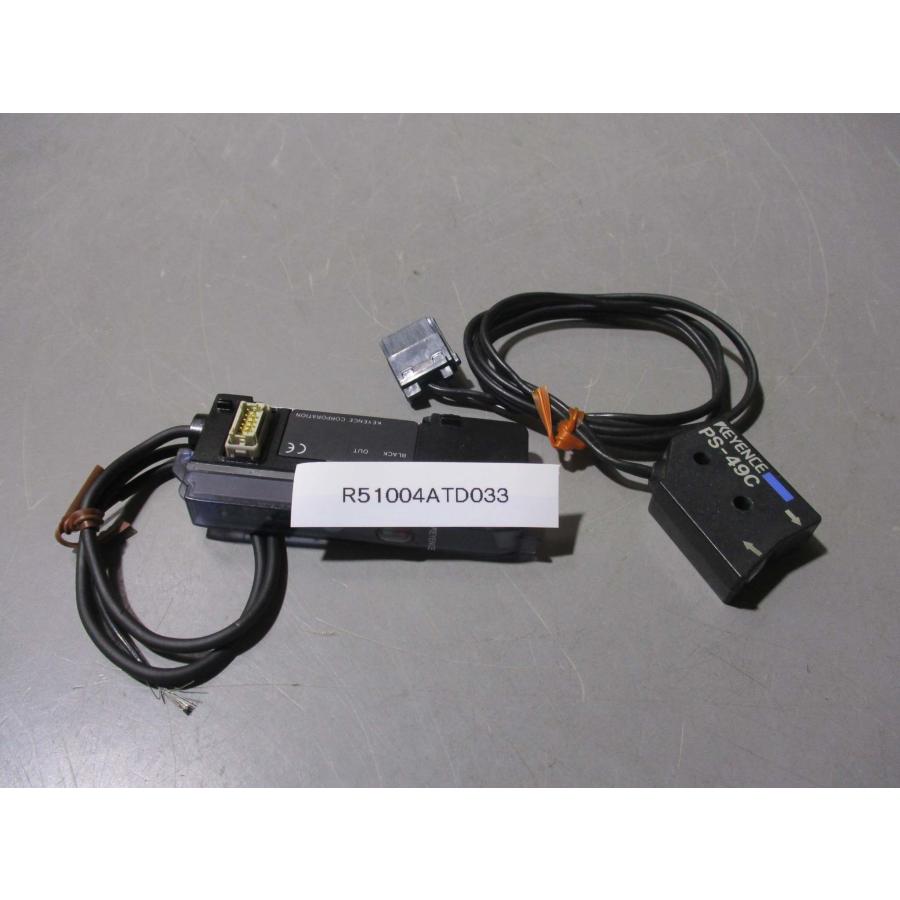 中古 KEYENCE 光電センサ アンプユニット PS-T2 / PS-49C 反射型センサヘッド(R51004ATD033) : r51004atd033 : growdetrading ...
