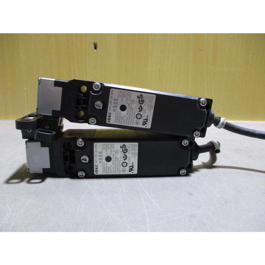 中古IDEC HS5E-F7Y ソレノイド付安全スイッチHS5E-F7Y AC-15 0.75A/250V DC-13 0.22A/125V ...
