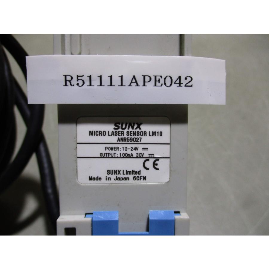 中古SUNX LTD ANR59027 Micro Laser Sensor LM10 12-24 VDC(R51111APE042) : growdetrading Yahoo!ショップ ...