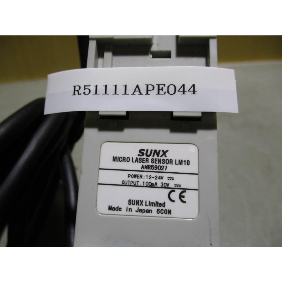 中古SUNX LTD ANR59027 Micro Laser Sensor LM10 12-24 VDC(R51111APE044 ...