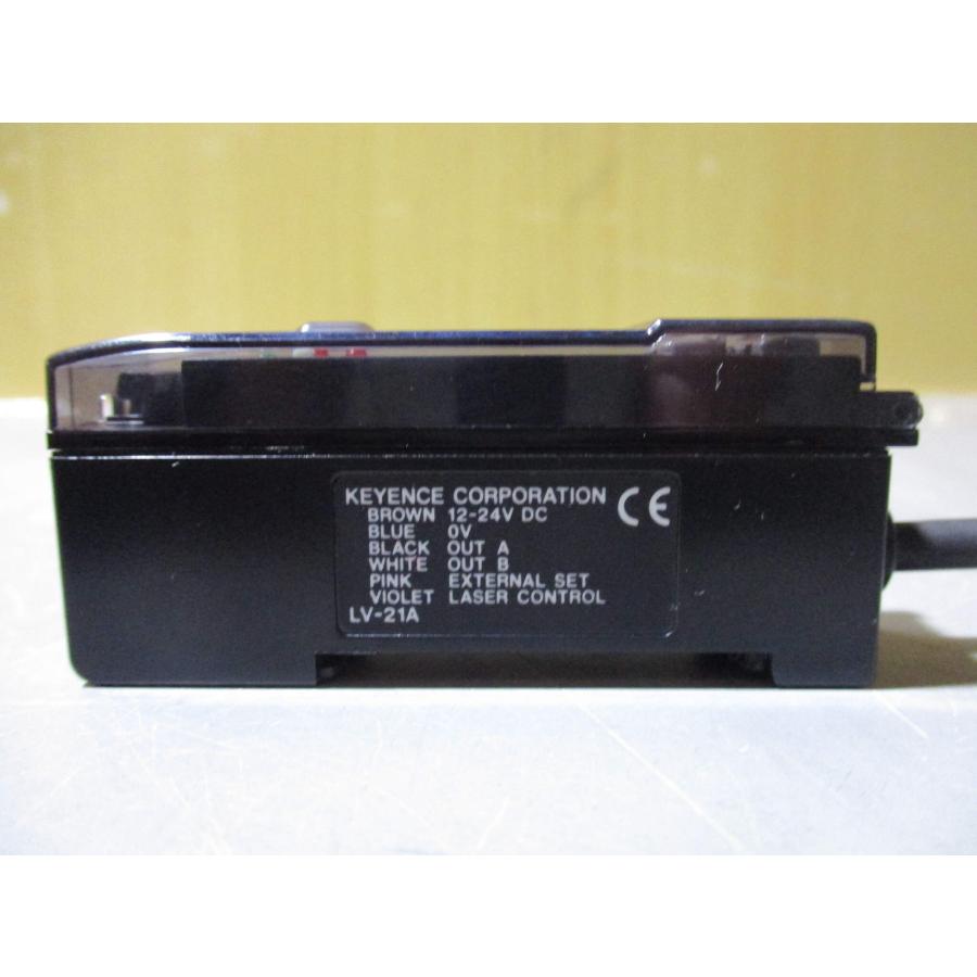 中古KEYENCE DIGITAL RGB SENSOR LV-21A/LV-H32 (R51111BAC014 ...