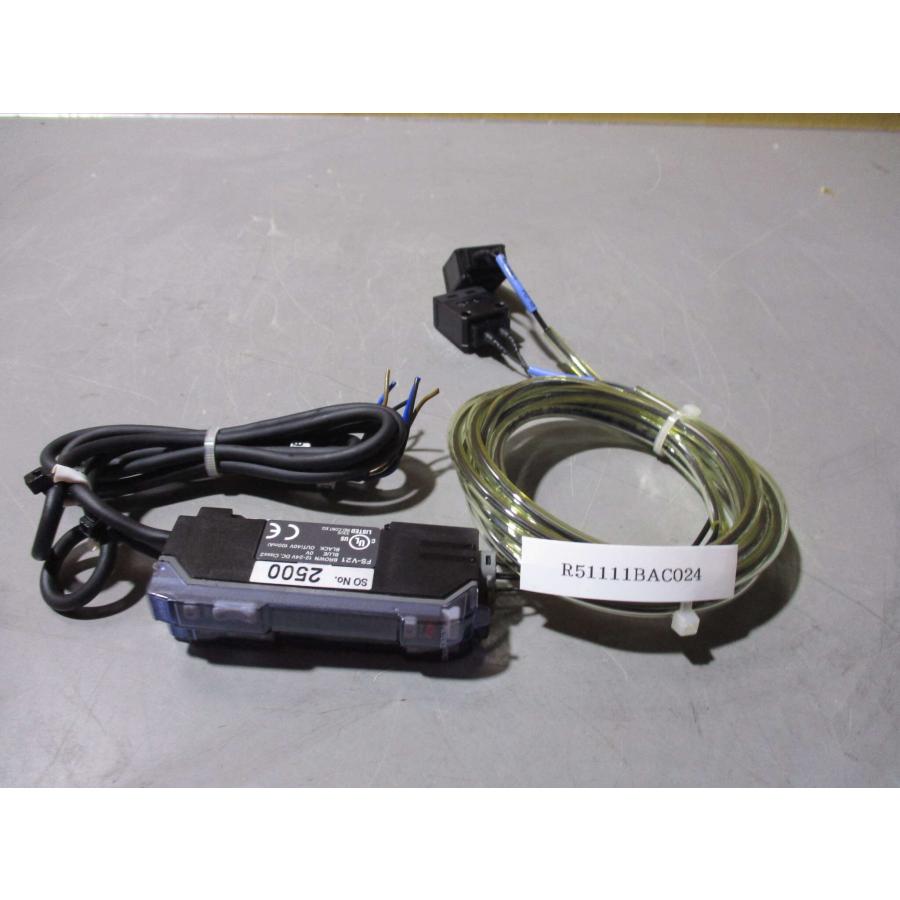 中古KEYENCE FS-V21 ファイバーセンサーアンプ FU-15(R51111BAC024) : growdetrading Yahoo!ショップ - 通販 - Yahoo!ショッピング