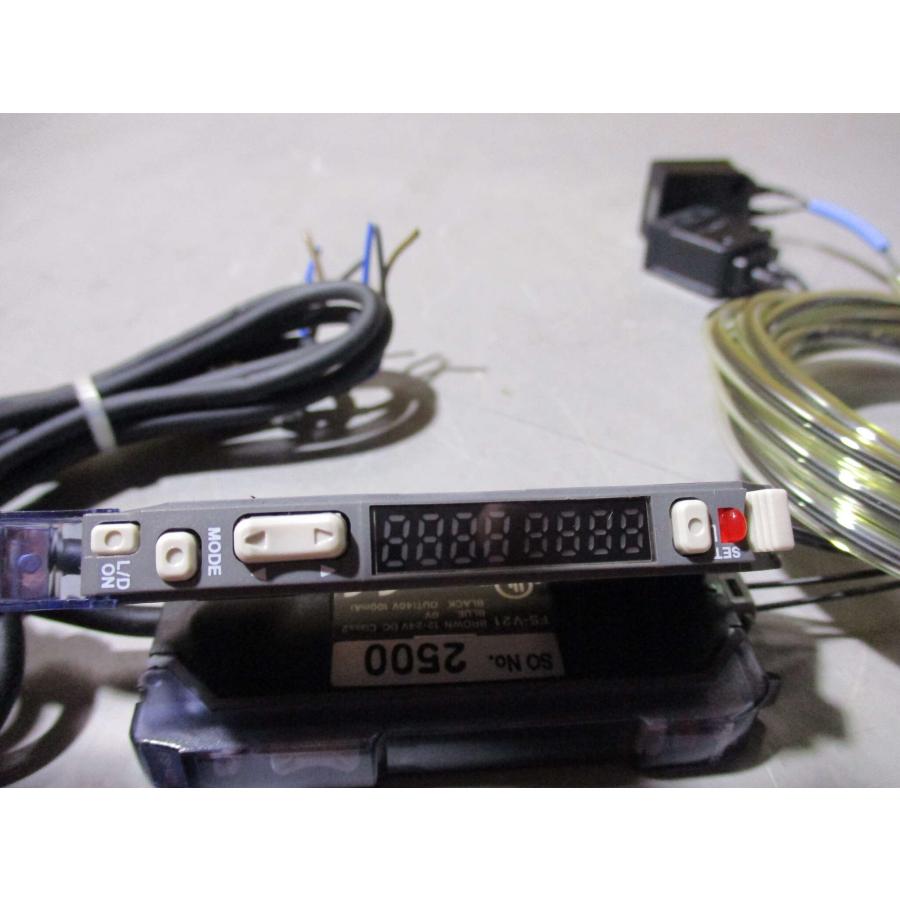 中古KEYENCE FS-V21 ファイバーセンサーアンプ FU-15(R51111BAC024) : growdetrading Yahoo!ショップ - 通販 - Yahoo!ショッピング